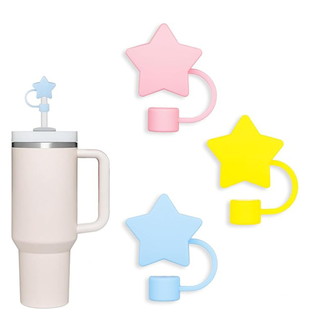 10mm Cute Star Straw Lid Compatible with Stanley 30 and 40 oz Tumbler ...