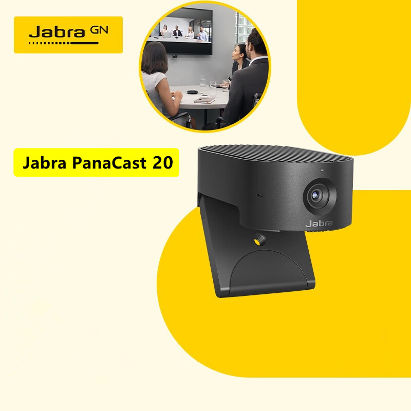 ORIGINAL Jabra PanaCast 20 Webcam 4K Video Conferencing Camera | Shopee ...