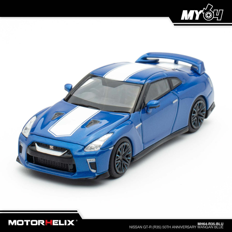 [Motorhelix] Nissan GT-R (R35) 50th Anniversary - Wangan Blue | Shopee ...