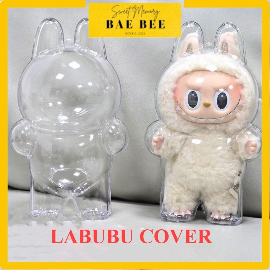 Popmart Labubu The Monsters Crystal Clear Thickened Protective Acrylic ...