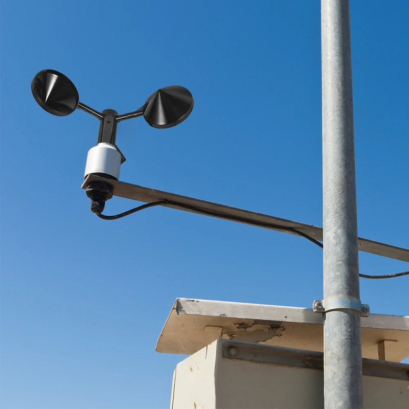 SUM Anemometer Wind-Speed Monitoring Sensor Wind 3-Cup Wind Sensor Wind ...