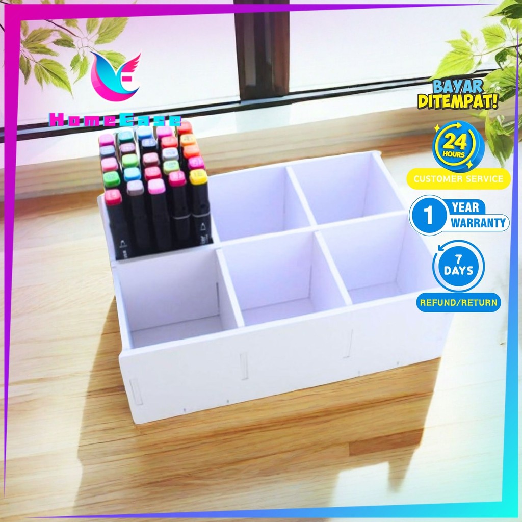 Homeease - Kitchen Drawer Storage Divider Box Study Desk Office Desk ...