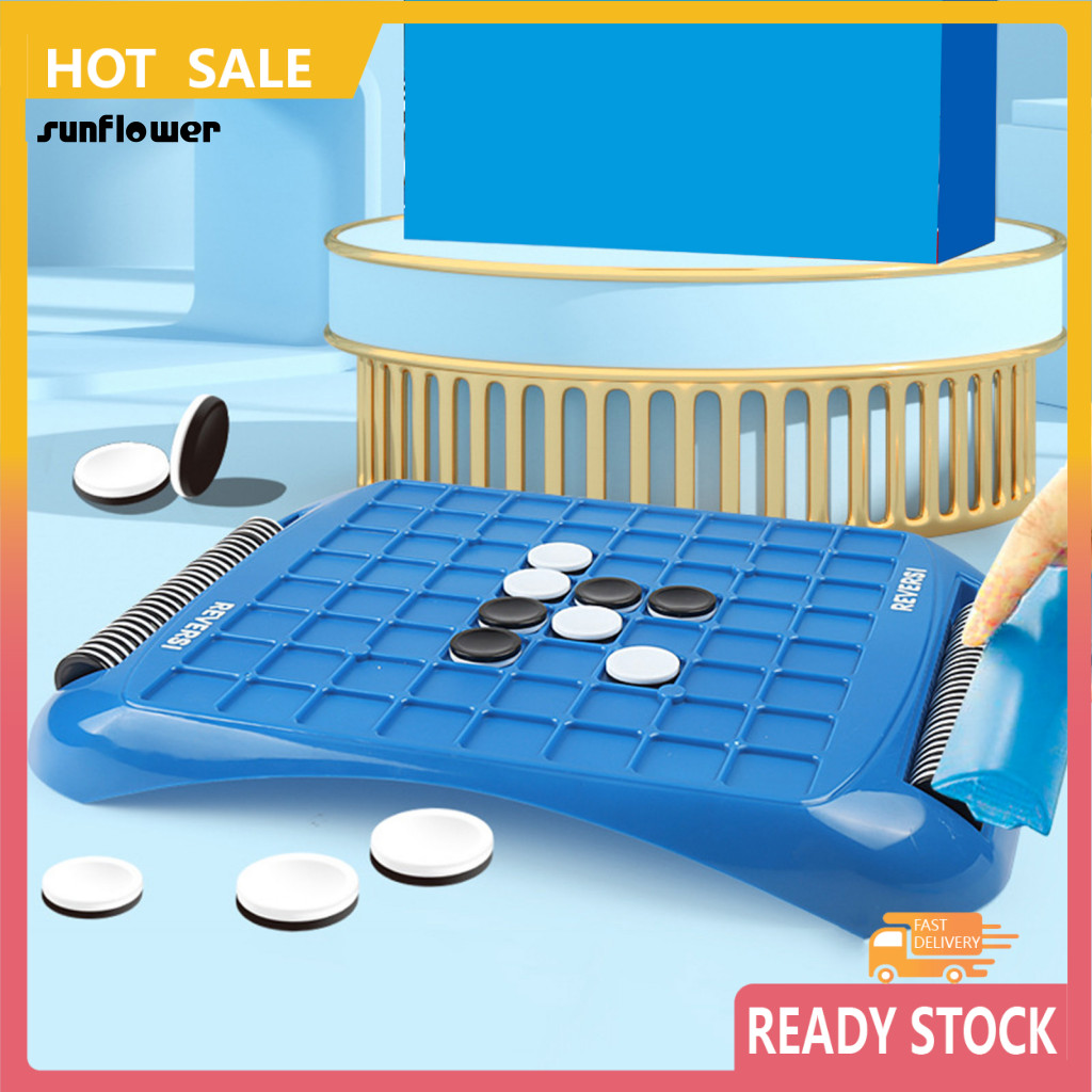 SF_ Reversi Chess Game Reversible Pieces Toy Reversi Chess Board Game ...