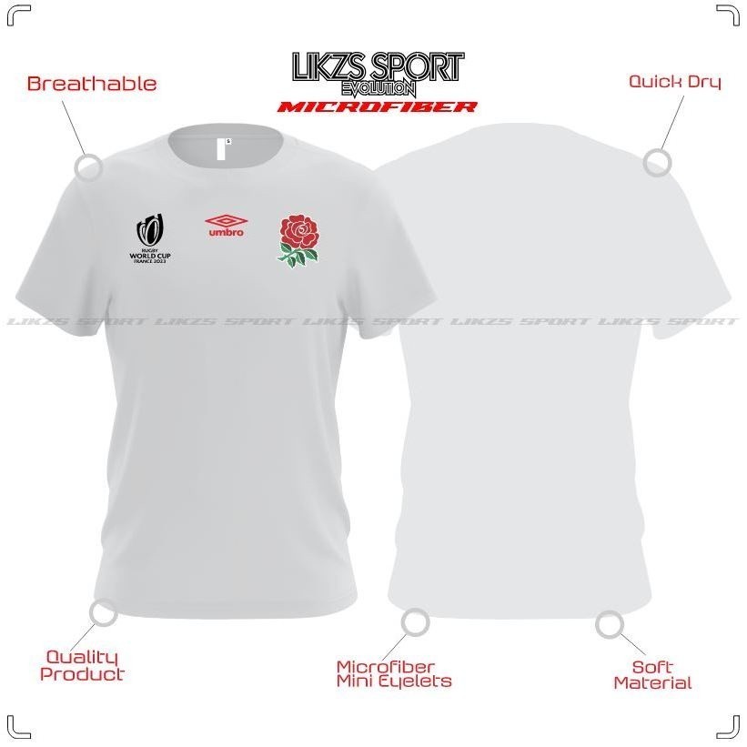 CQ Shop Rugby (WC 2023 France) Englnd Pre Match Fans Jersey Training ...