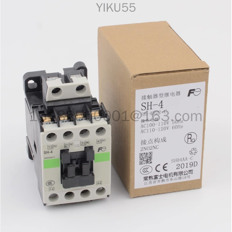 Fuji Elevator contactor SH-4-SH-4/G AC DC 24V 48V 110V 220V | Shopee ...