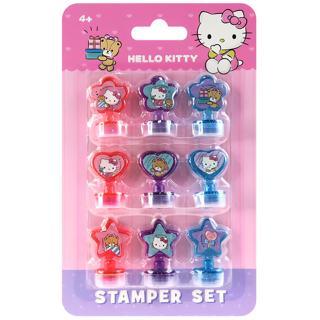 Hello Kitty With Bear Emoji Stamper Set (9101) | Shopee Malaysia