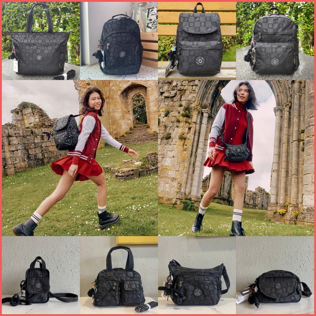 Kipling Women'S Plaid Shoulder Bag HARRY POTTER Co Branded Crossbody ...