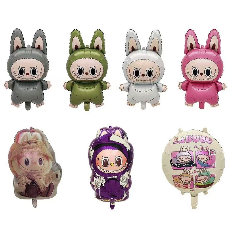 Labubu Balloon Kawaii Anime Labubu Birthday Party Decoration Jumbo ...