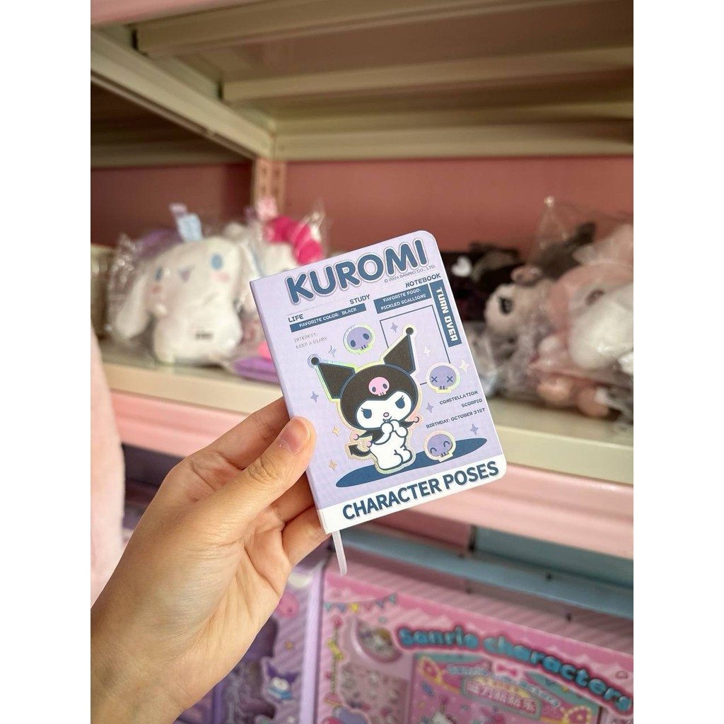 Kuromi Pocket Notebook Color Pages 72 sheets | Shopee Malaysia