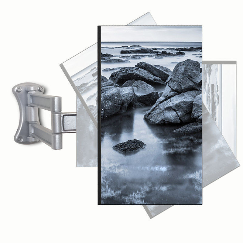 Universal Computer Monitor Stand Wall-Mounted Horizontal Vertical ...