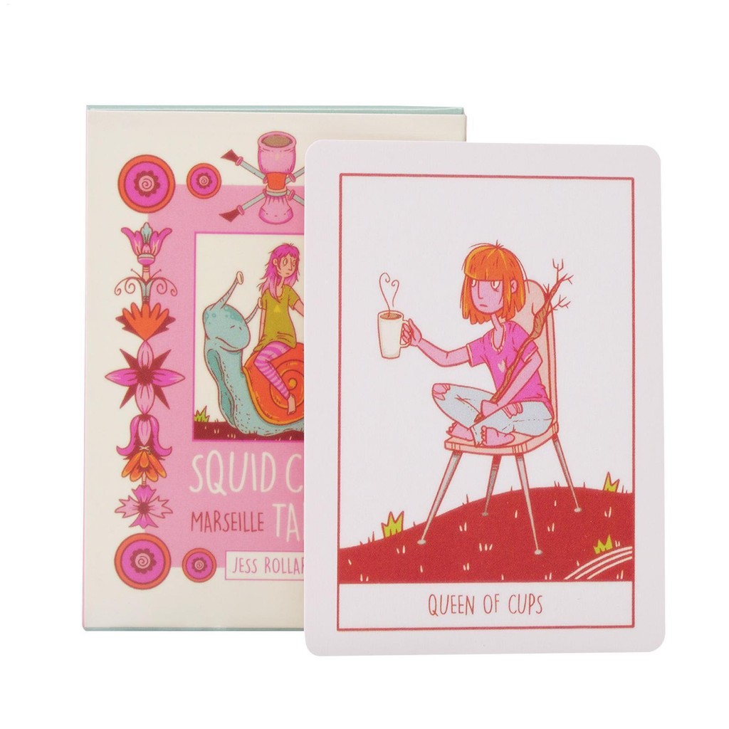 Squid Cake Tarot English Paper Tarot 78-Sheet Spiritual Tarot Card ...