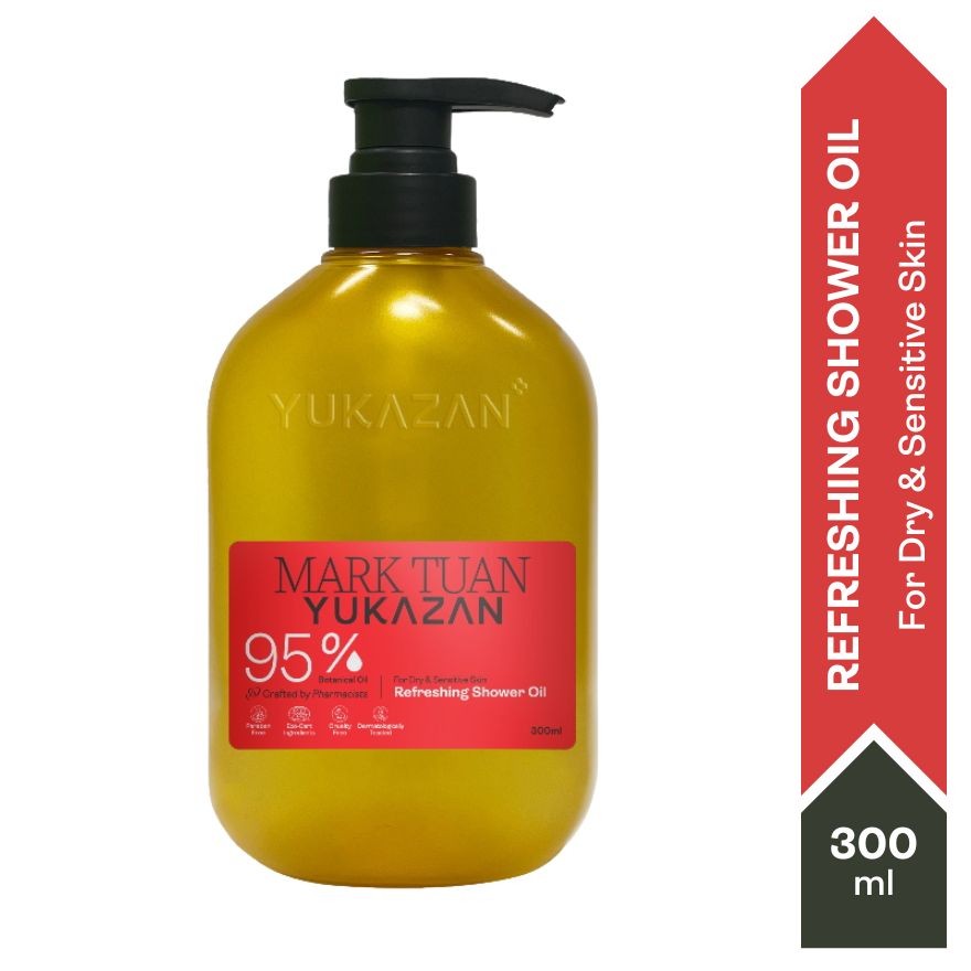 YUKA ZAN Refreshing Shower Oil 95% 300ml | Shopee Malaysia