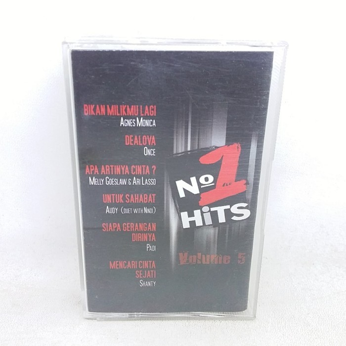 Cassette tape No. 1 hits volume 5 2006 Compilation of mixed Indonesian songs | Shopee Malaysia