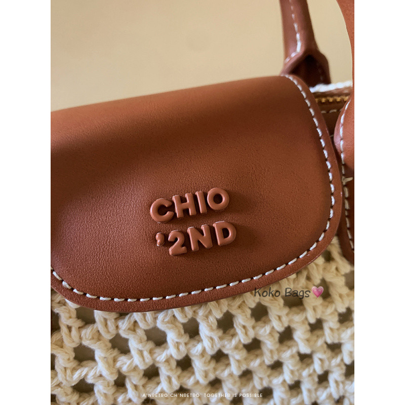 Chio2nd🔥周末小记 dumpling bag small tote bag casual woven bag hand-held ...