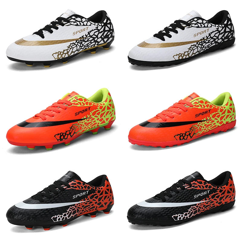 Parent-child Men's Football Shoes Five-a-side Soccer Shoes Outdoor Turf ...
