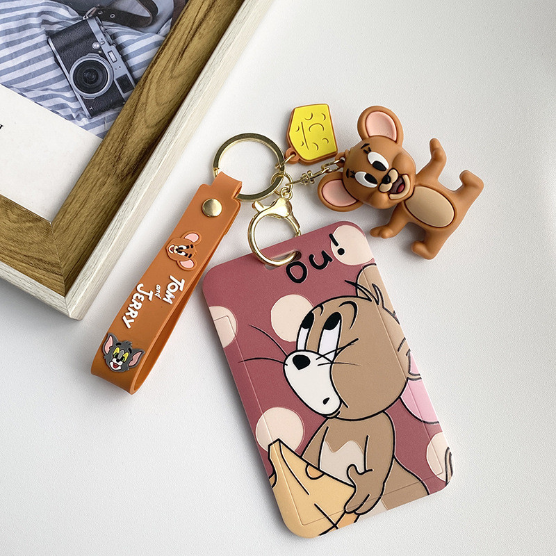 NEW Jerry Campus Student Card Case Halterneck Card Cover Bus Apartment ...