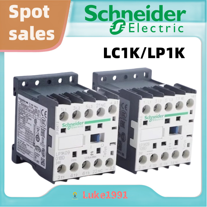 Schneider AC contactor LP1K LC1K06 09 12 06 09 1210 01 M7 BD34V ...