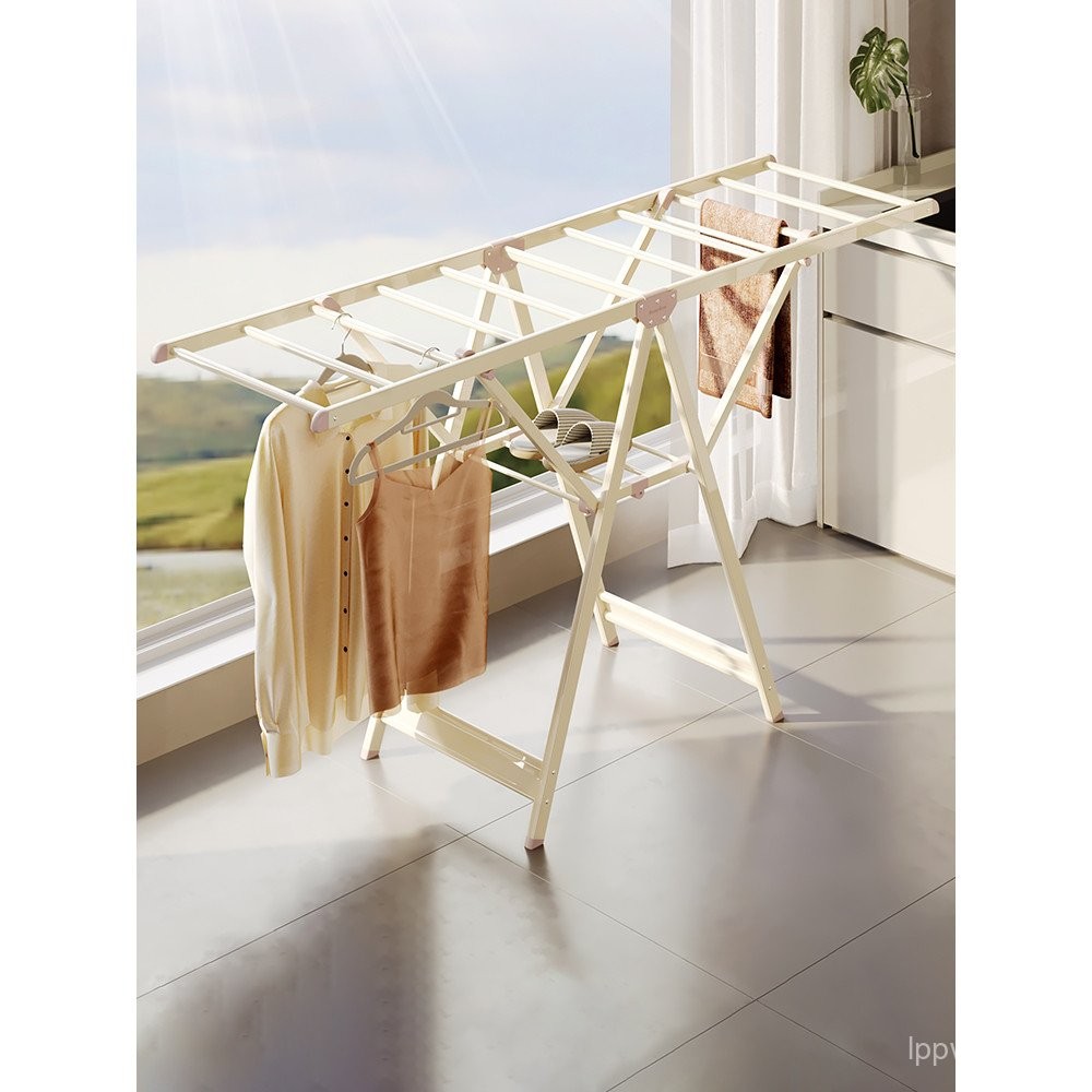 Rak Pengeringan Pakaian Gemeiju Lantai Lipat Rak Pengeringan Pakaian ...