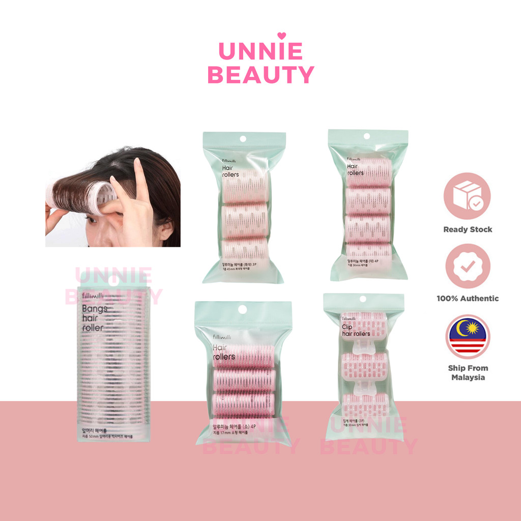 Fillimilli Hair Rollers ( 4 types to choose ) 卷发筒 | Shopee Malaysia
