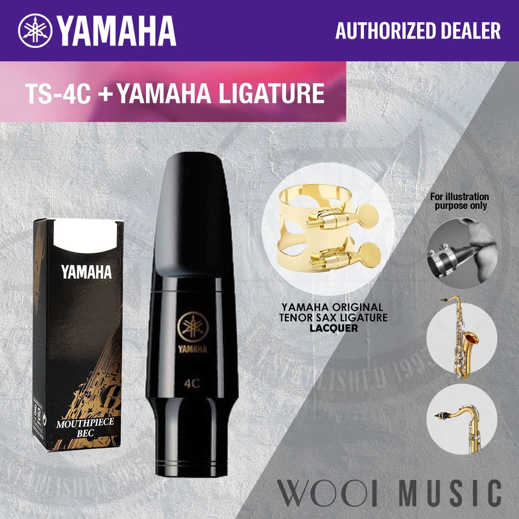 Yamaha TS-4C Standard Series Tenor Saxophone Mouthpiece TS4C | Shopee Malaysia
