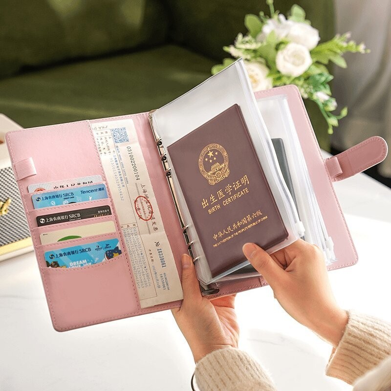 Document Storage Bag Baby Birth Certificate Baby Document Bag Account ...