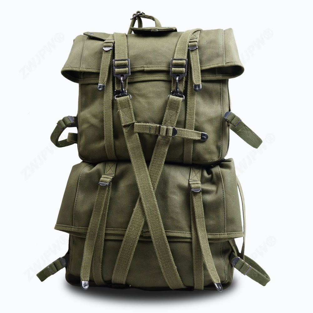 American USMC M1944 Combination Backpack Upper Lower Bag Outdoor ...