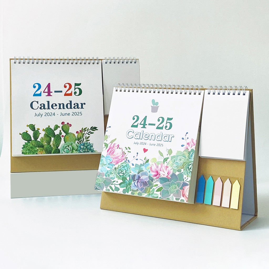 {BIG} Stylish Desk Planner Monthly Desktop Scheduler 2025 Desk Calendar ...
