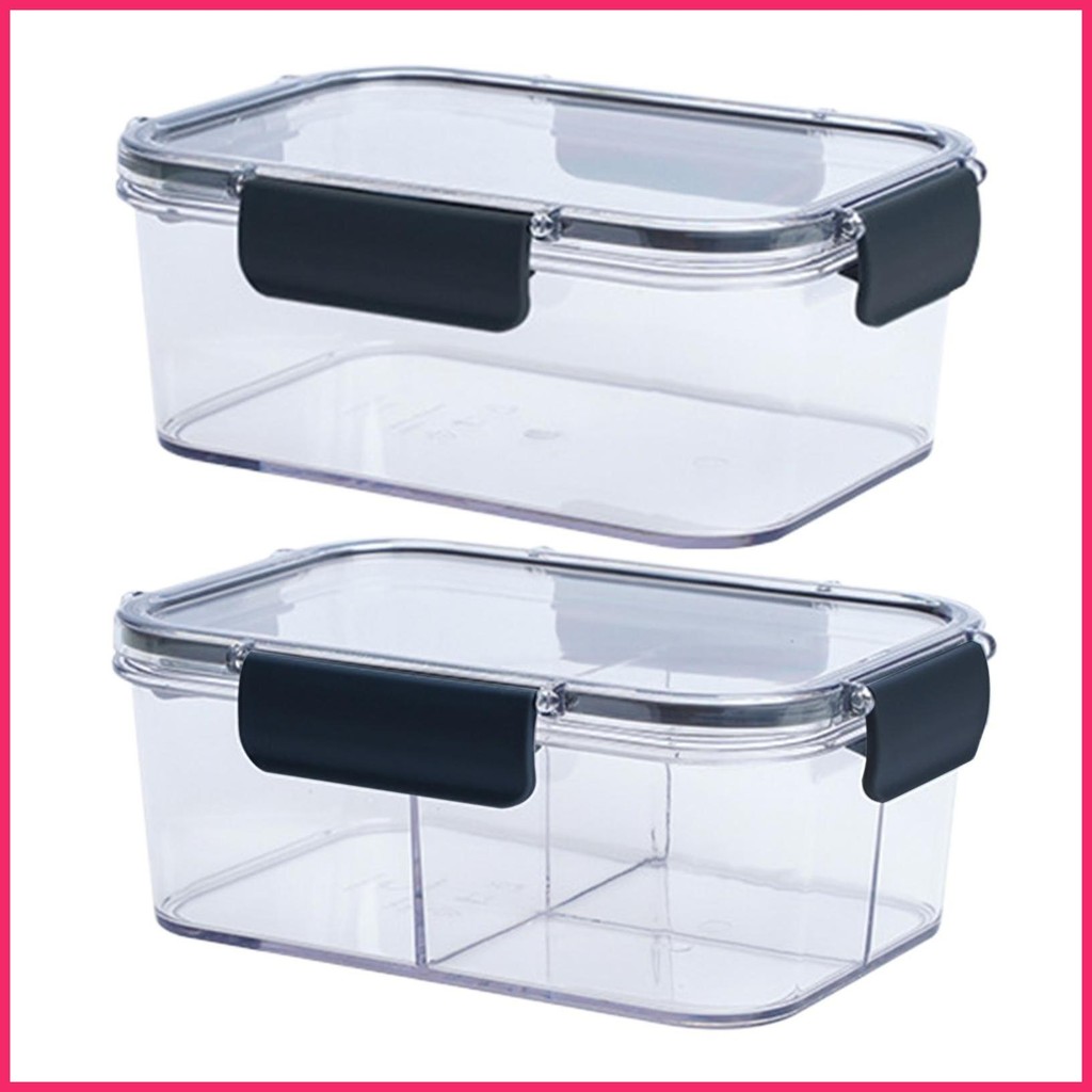 Leak-Proof Food Containers 800ml Food Storage Containers with Lids ...
