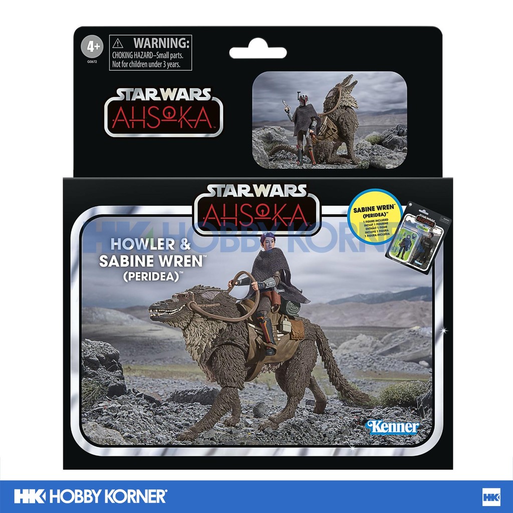 HASBRO G0672 TVC 3.75 Inch Scale Star Wars: Ahsoka Howler & Sabine Wren ...