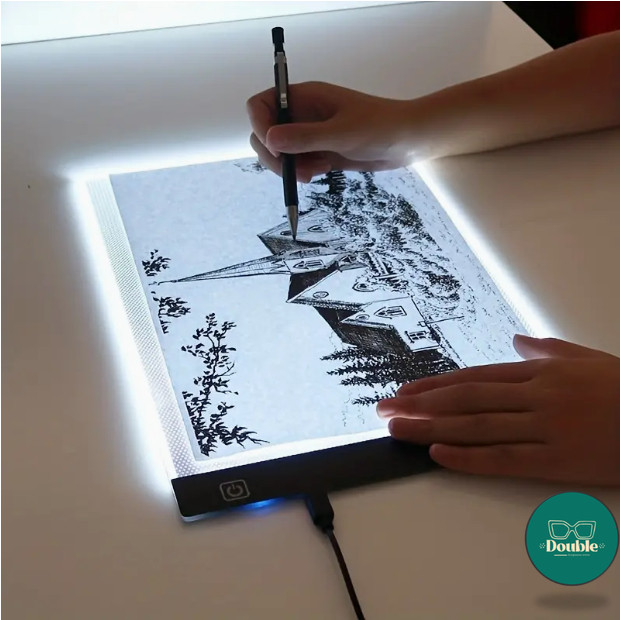 DG LED Drawing Board A3/A4/A5 Tracing Board Light Pad Brightness ...