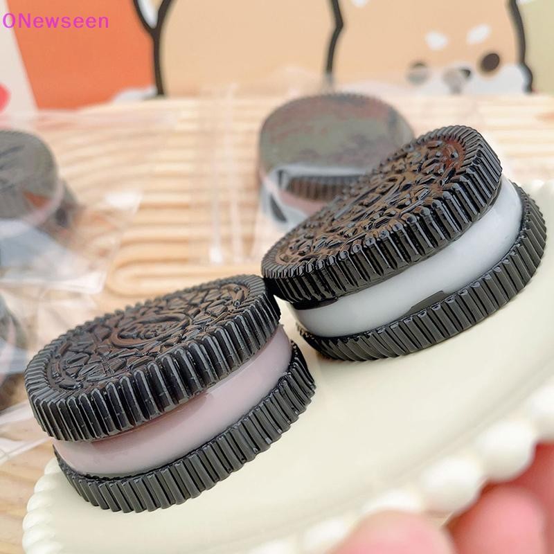 ONew Big Oreo Silicone Stress Pressure Relief Squishy Toys Mochi Taba ...