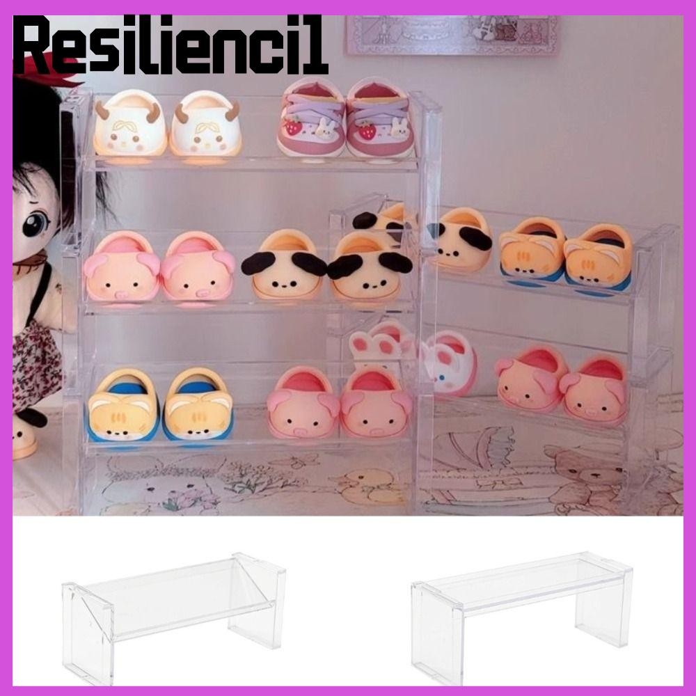 RESILIENCI1 Storage Rack, Multi-layer Stackable Desktop Display Rack ...