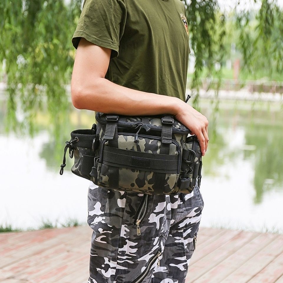 sling shoot sling bag man waterproof beg sling lelaki Pek fanny ...