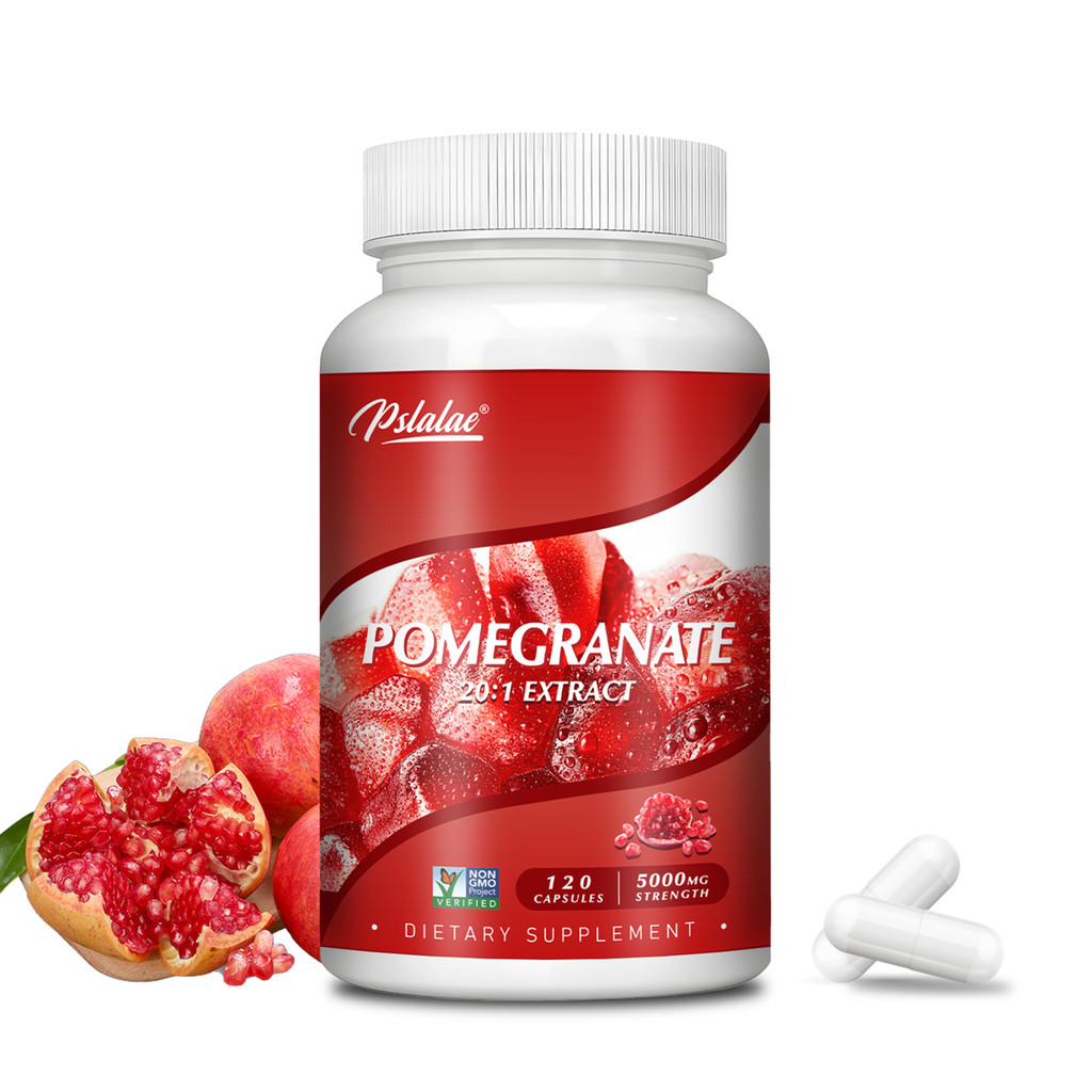 Pslalae Extra Strength Pomegranate 20:1 Extract, 5000 mg Strength, 40% ...