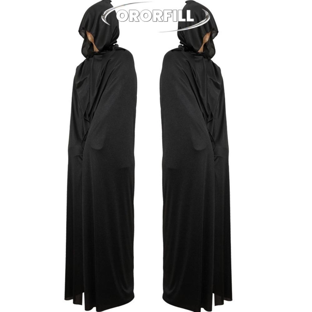 ORORFILL Halloween Cape, 59inch Scary Demon Cloak, Dress Up Props ...