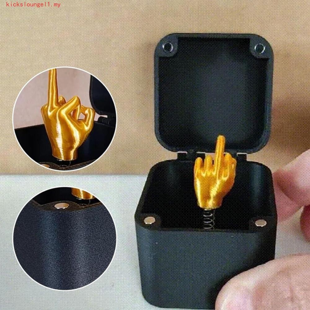 KICKSLOUNGEL Christmas Prank Gift, Interesting Spoof Hand Middle Finger ...
