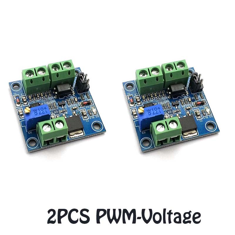 1PCS/2PCS PWM To Voltage Conversion Module Can Be Adjusted To Convert The Power Module 0-100% To ...