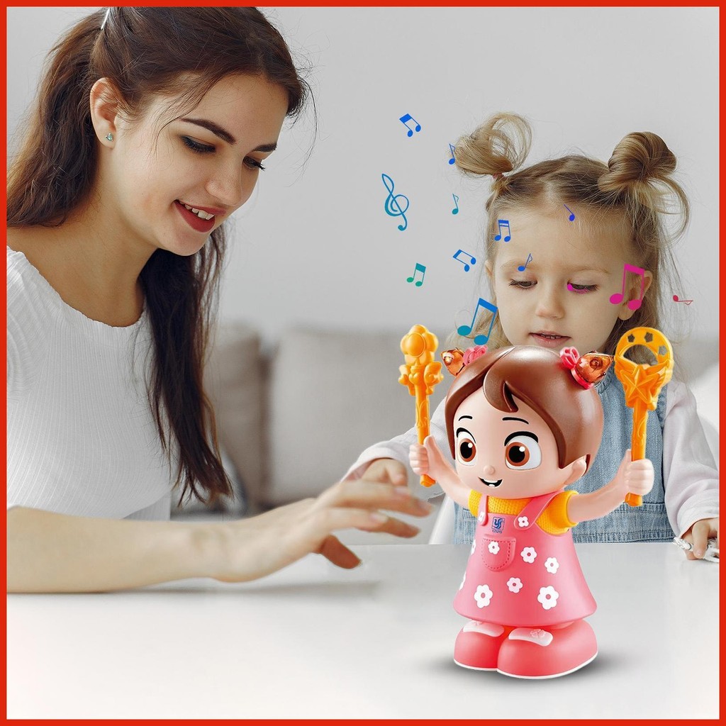 Girl Electric Doll Singing Doll Somersaults Music Light Up Electric ...