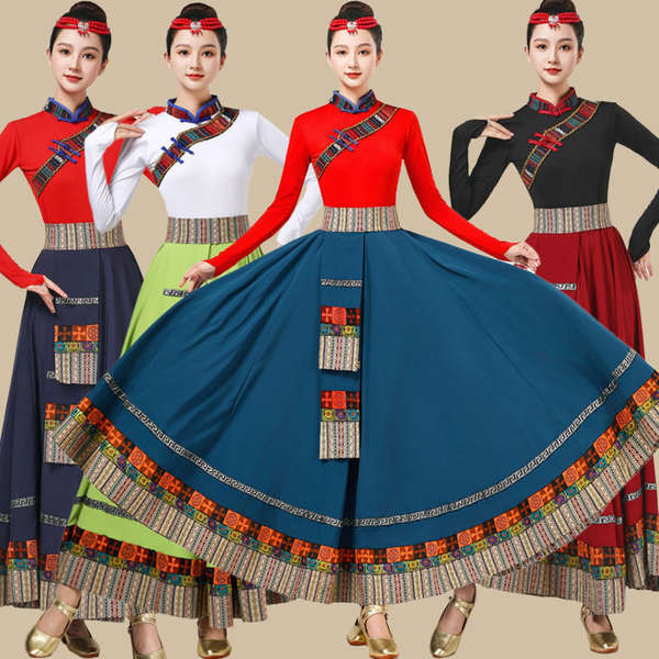 beach dress dress sulam balletcore dress Persembahan kostum tarian ...