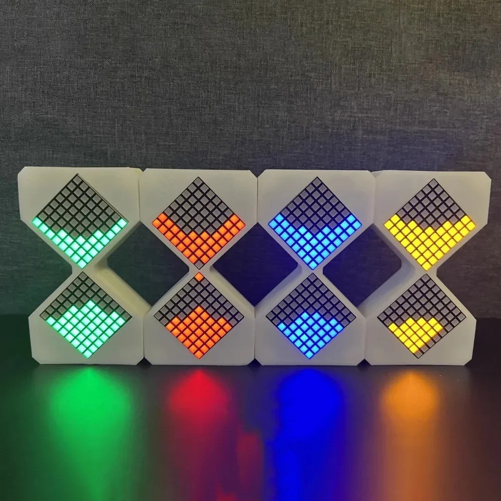 Electronic Desktop Hourglass Led Cyber Hourglass Small Ornaments ...