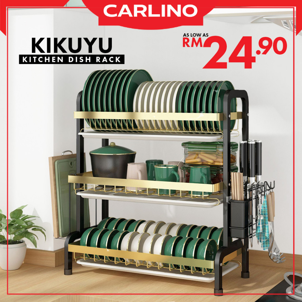 📌CARLINO: Rak pinggan mangkuk/dish rack/rak pinggan sinki /rak piring ...