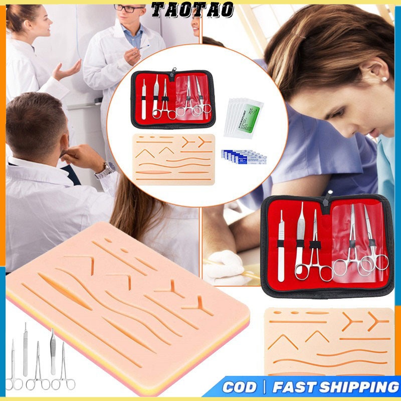 Medical Suture Practice Kit All-Inclusive Suture Kit Medical Silicone ...