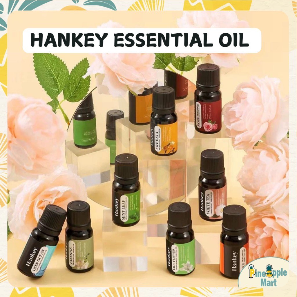 HANKEY Essential Oil | 10ml Aroma Air Diffuser Water Soluble ...