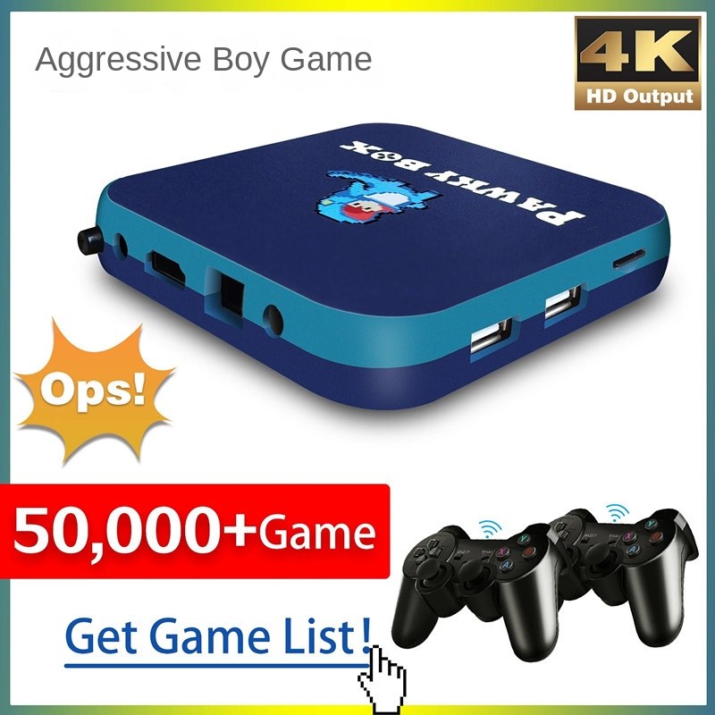 Pawky Box Game Box Classic Red White Console Retro Game Console ...