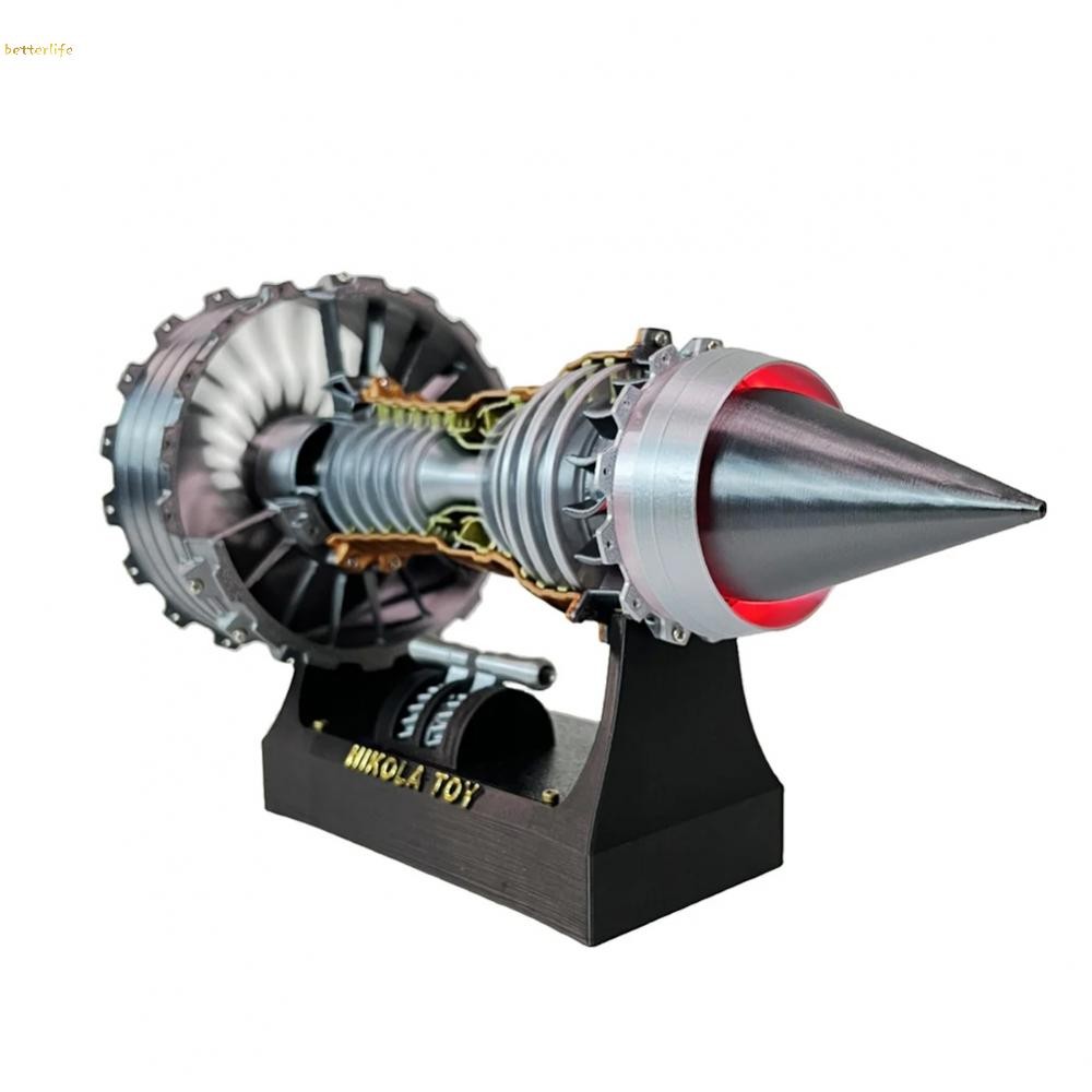 Turbofan Engine Model Adjustable Speed Aircraft Engine Turbojet Engine ...