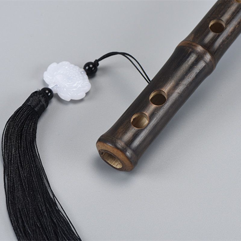 One-section purple bamboo transverse flute for beginners/adult zero ...