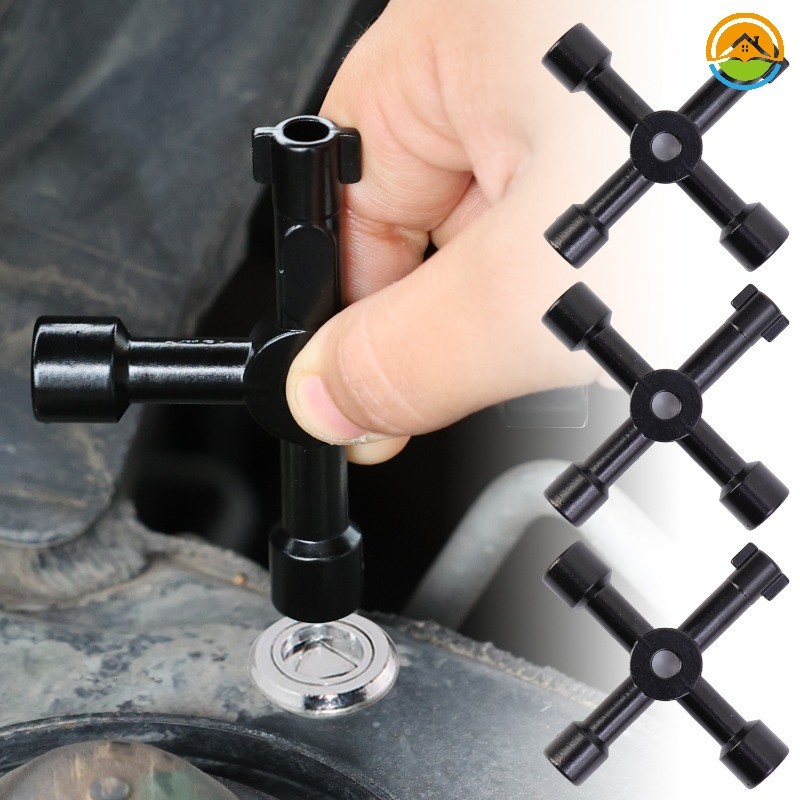 Multifunction Electrician Plumber Utility Cross Switch Wrench Universal ...