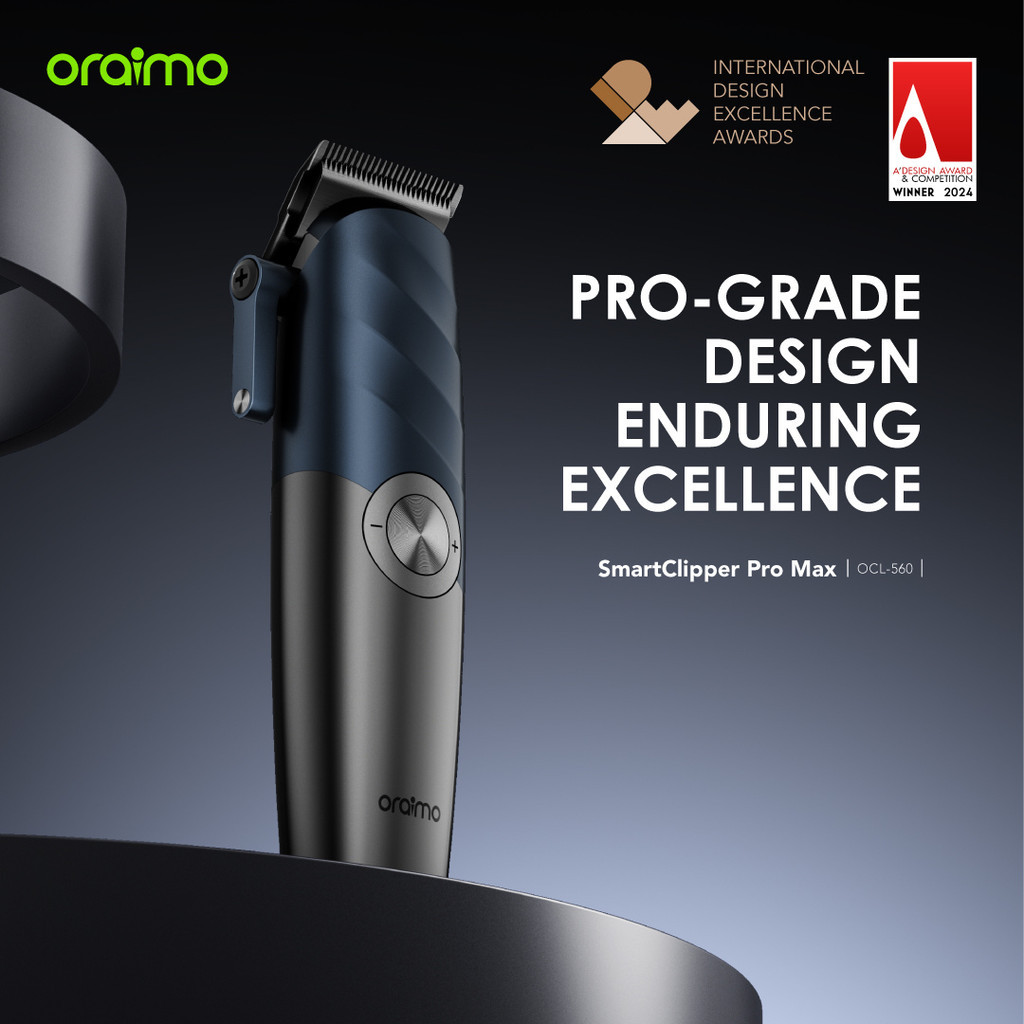ORAIMO Smart Clipper Pro Max Heavy Duty Cordless Hair Clipper Taper ...