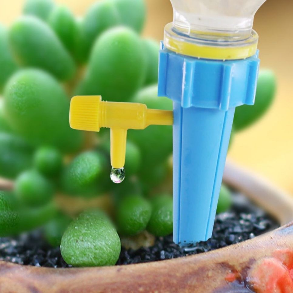 Adjustable Drip Irrigation Automatic Slow Release Watering Garden lower ...