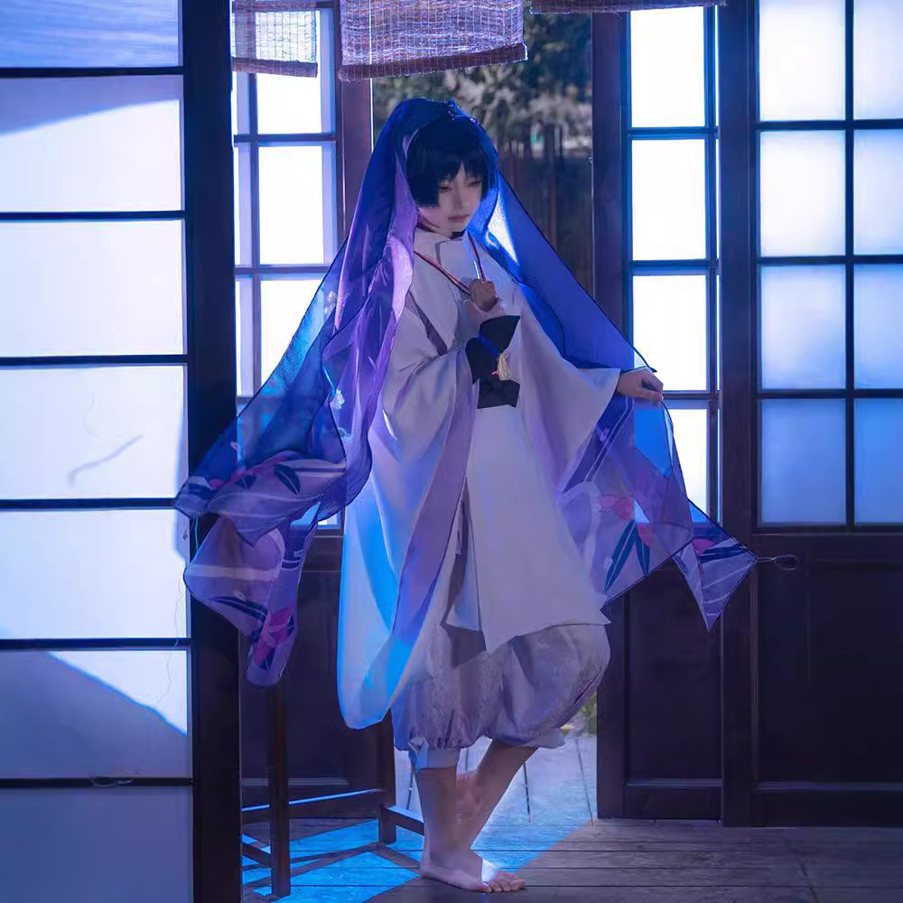 Yuanshen Paratrooper Hanfu Fanfu Clothes Baishanbing cosplay Men's ...